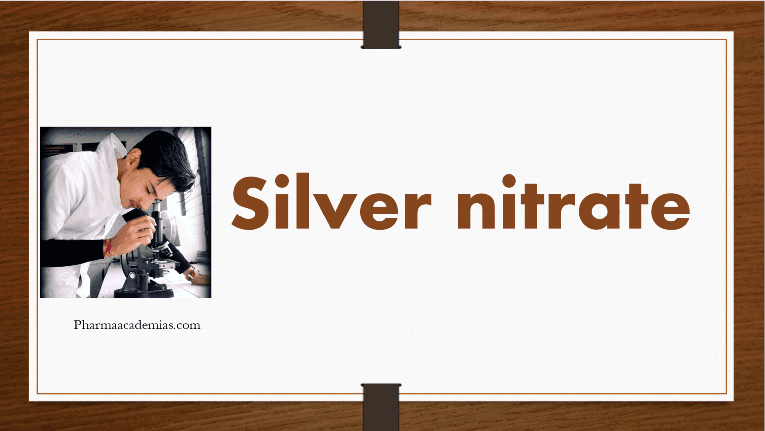 Silver nitrate- Uses, Storage - Pharmaacademias