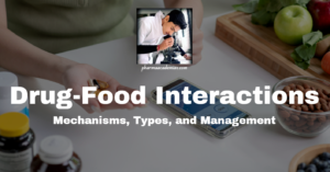 Drug-Food Interactions: Mechanisms, Types, and Management - Pharmaacademias