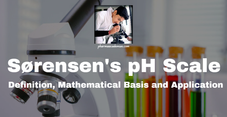 Sørensen's pH Scale: Definition, Mathematical Basis and Application ...