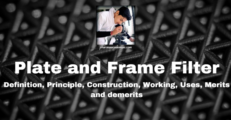 Plate and Frame Filter: Definition, Principle, Construction, Working ...