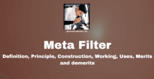 Meta Filter: Definition, Principle, Construction, Working, Uses, Merits ...