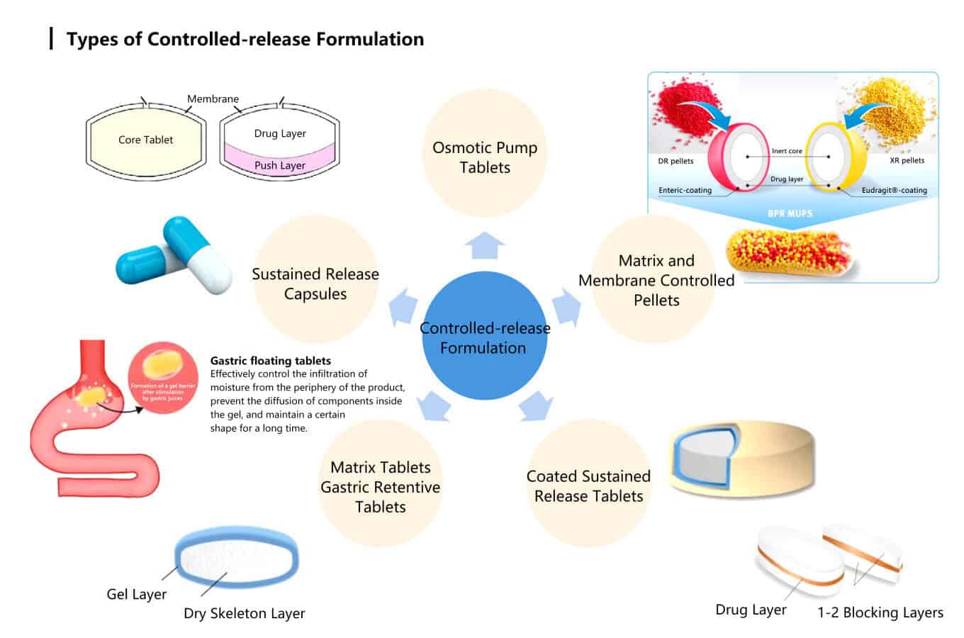 Controlled release formulations