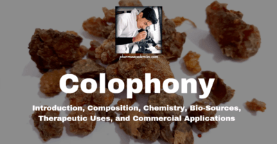 Colophony: Introduction, Composition, Chemistry, Bio-Sources ...