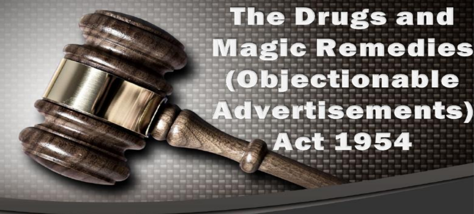 Understanding the Drugs and Magic Remedies Act, 1954 - Pharmaacademias