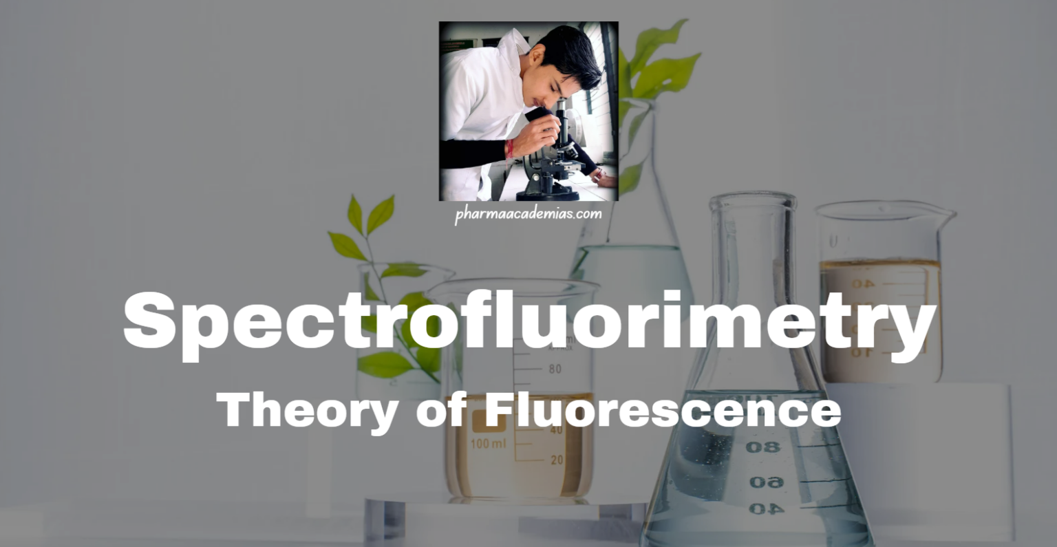 Spectrofluorimetry: Theory of Fluorescence - Pharmaacademias
