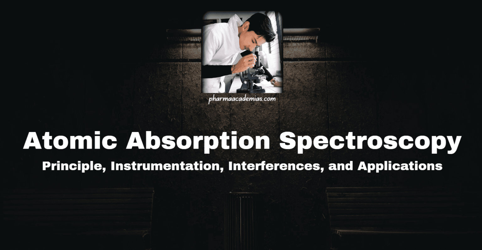 Atomic Absorption Spectroscopy: Principle, Instrumentation etc - Pharmaacademias