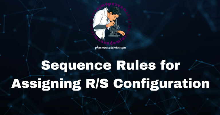 Sequence Rules for Assigning R/S Configuration - Pharmaacademias