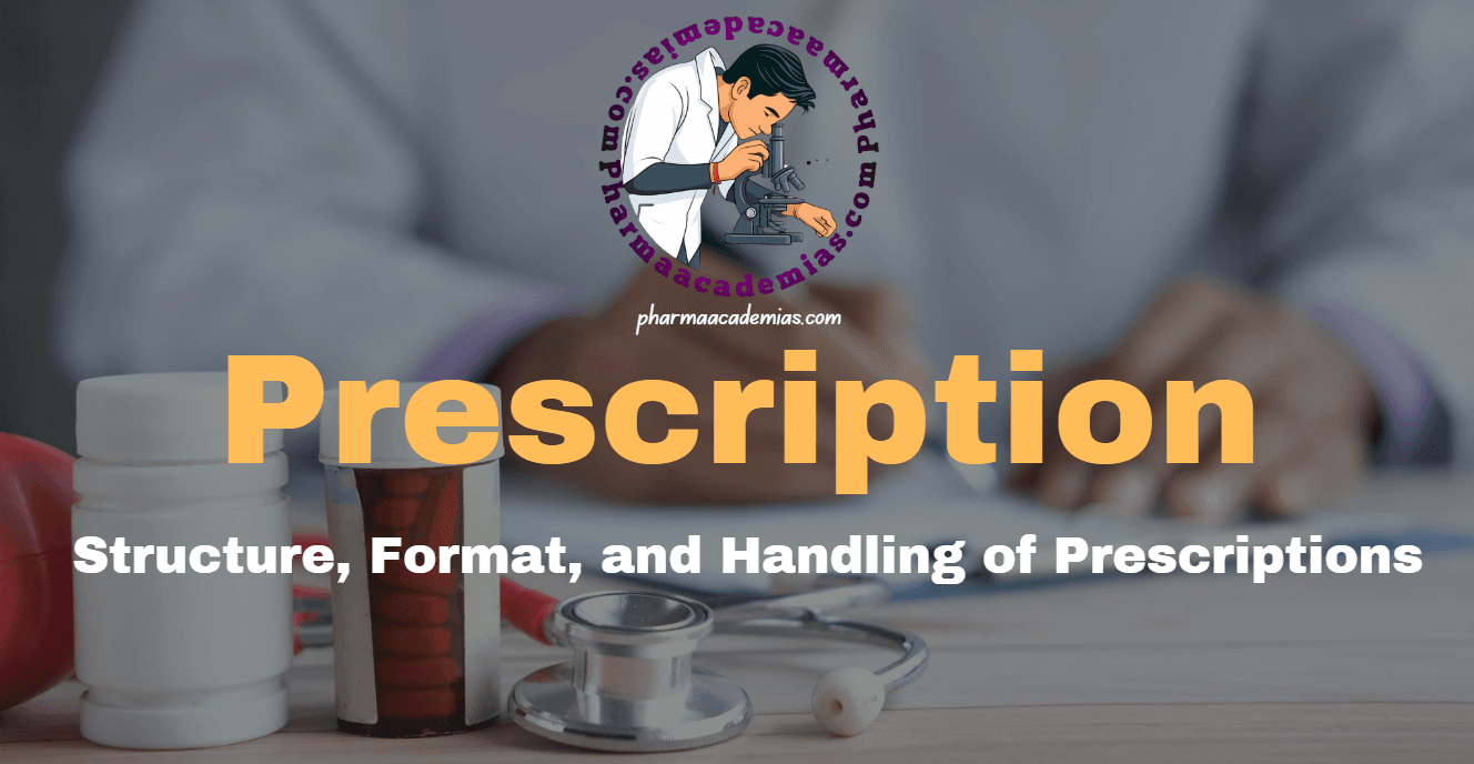 Medical Prescription: Structure, Format, and Handling
